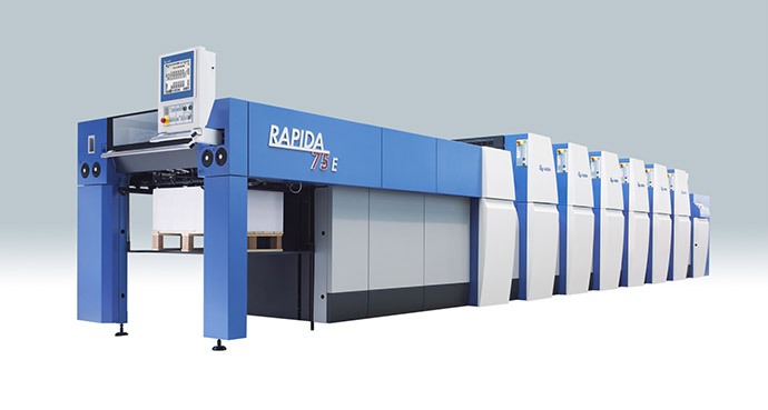 Impresora KBA Rapida 75E